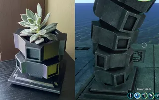 Subnautica Precursor Alien Plant Pot and Planter - Vase mode by SASSy ...