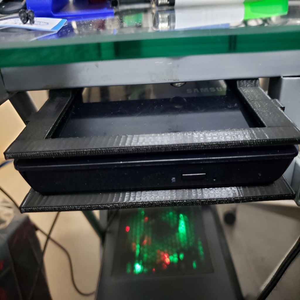 External DVD Tray for crystal desktop by Bearlord | Download free STL ...