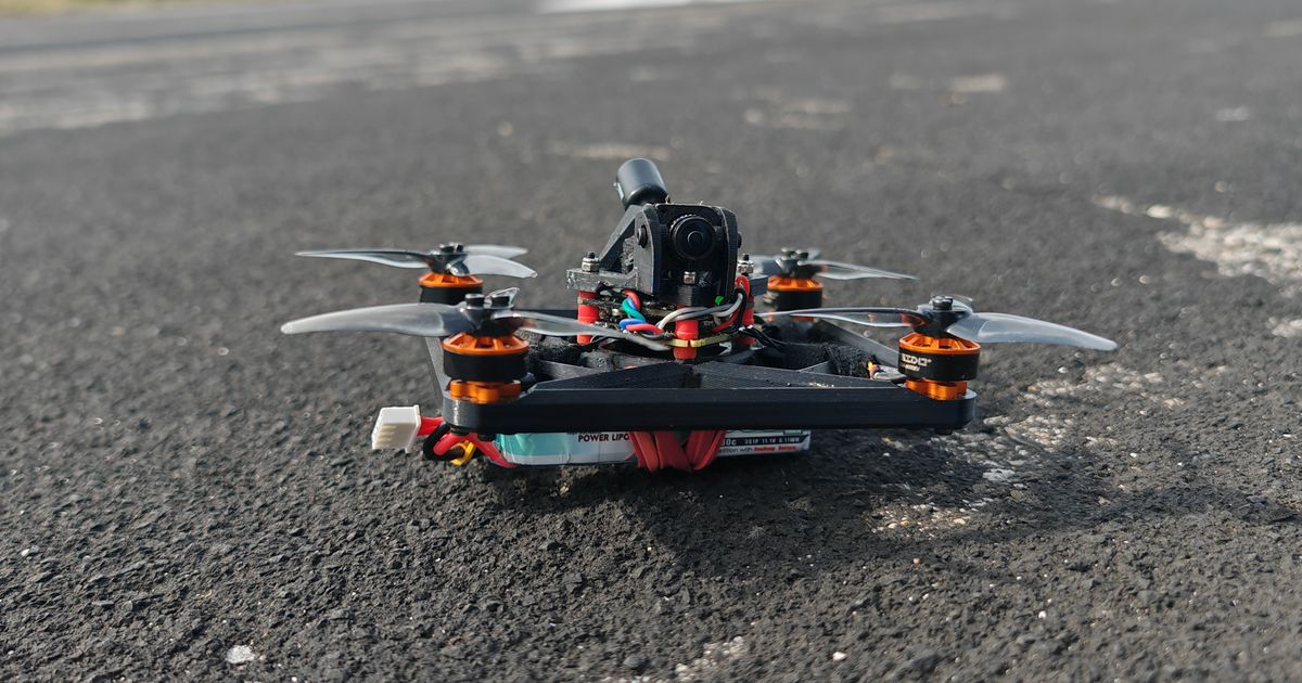 troy 3inch printable fpv frame od autora dg fpv | Stáhněte si zdarma ...