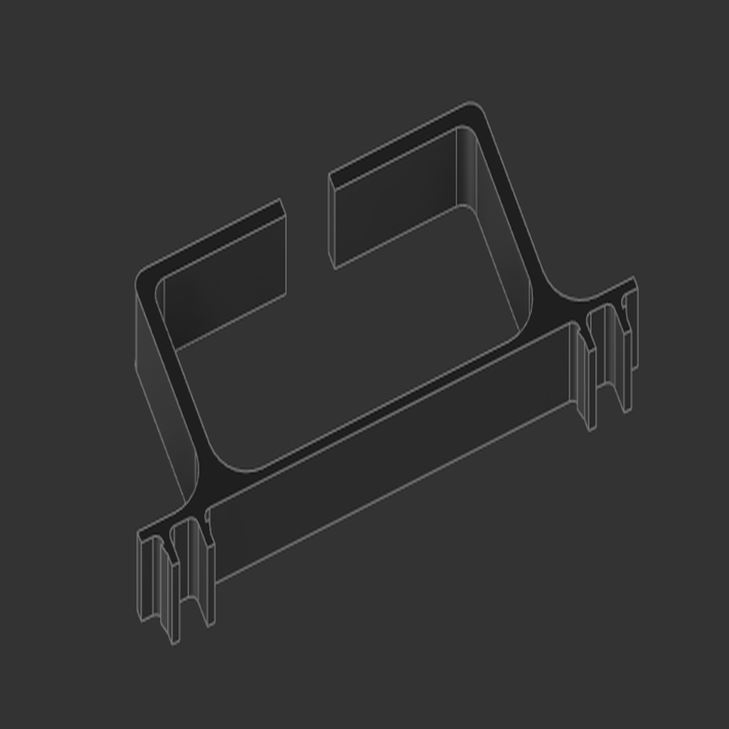 SERVER RACK CABLE HOOK WITH CLIPS INSTEAD OF NEEDING SCREWS by ...