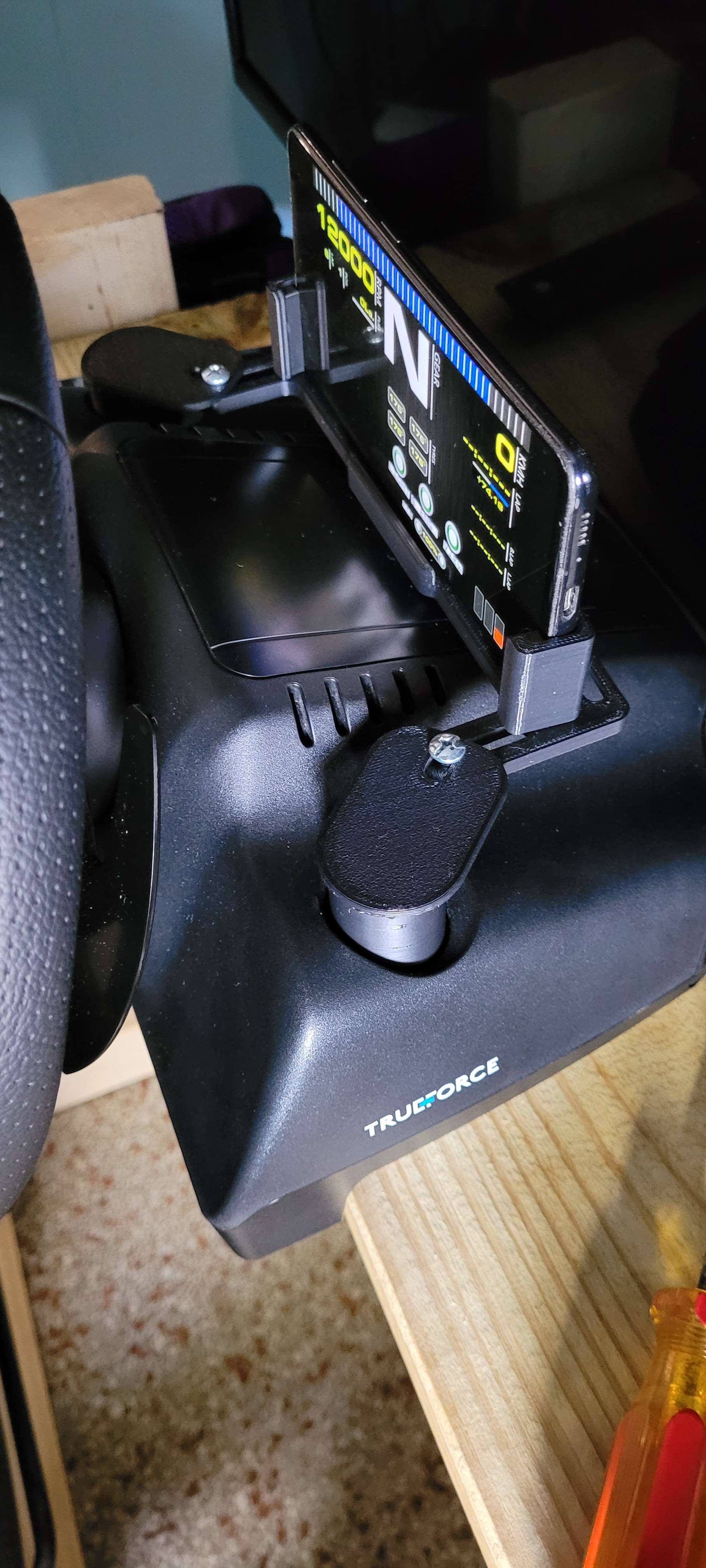 Remixed support for Alby312 Logitech G29/G920 wheel modular phone mount ...