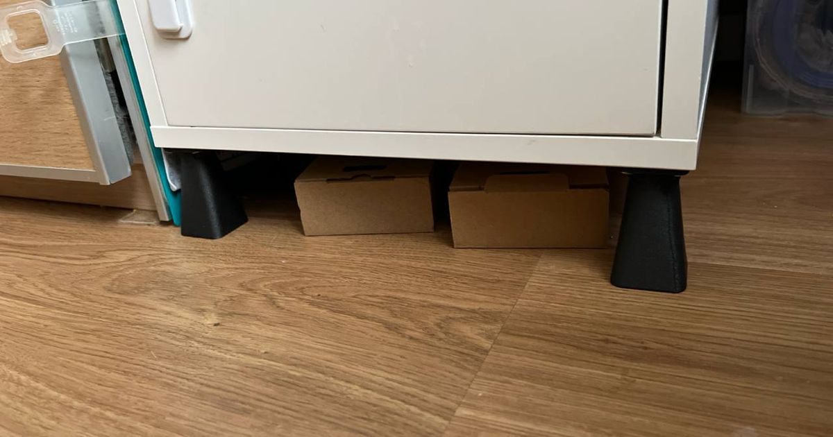 Ikea Desk and feet riser for Alex and Adils feet by Michael Richter ...