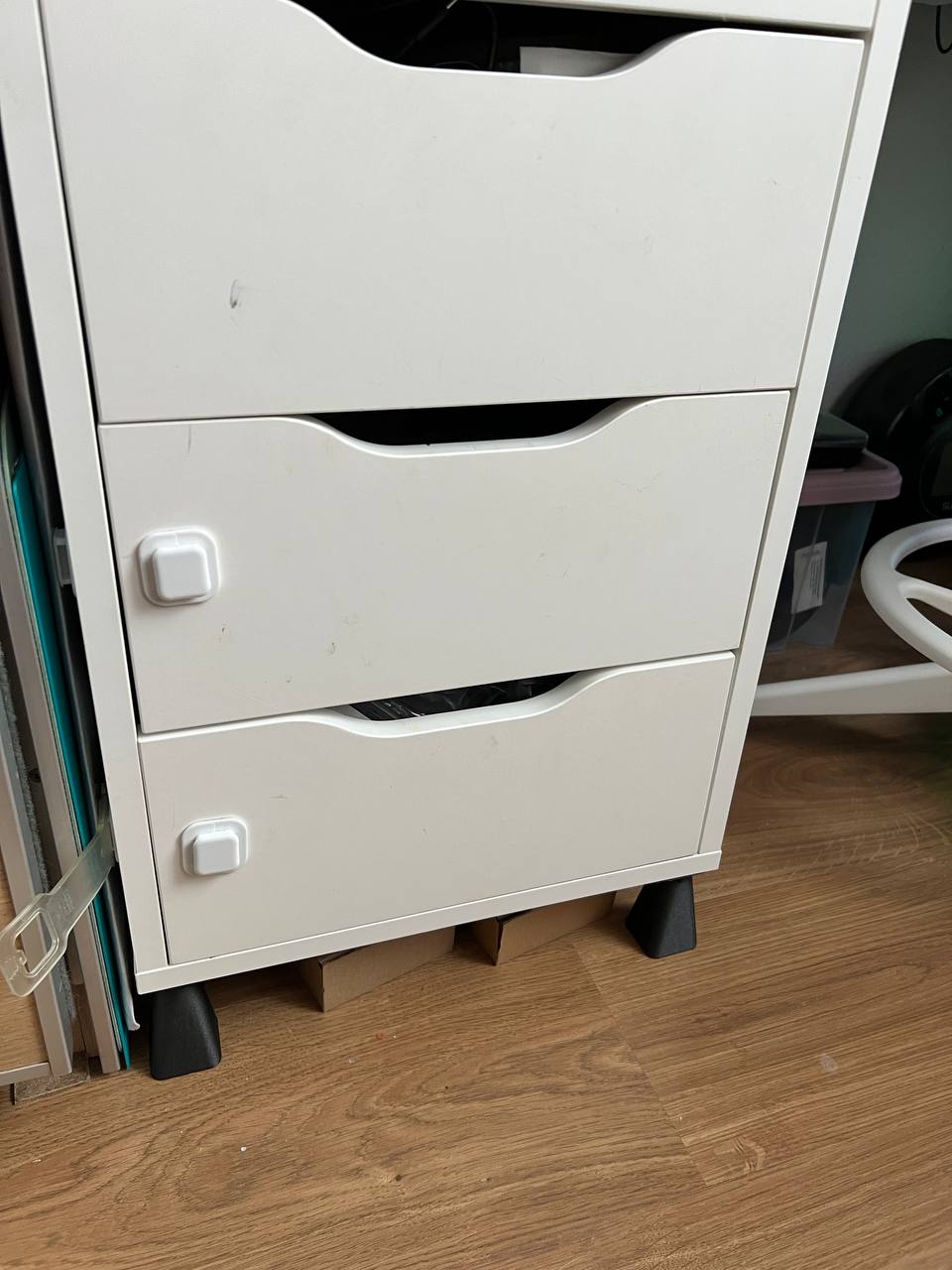 Ikea Desk and feet riser for Alex and Adils feet by Michael Richter ...