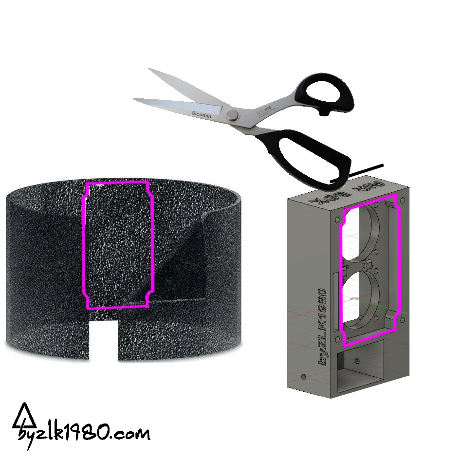 air box filtre by le-Vince.fr ᵇʸᶻˡᵏ¹⁹⁸⁰ | Download free STL model ...