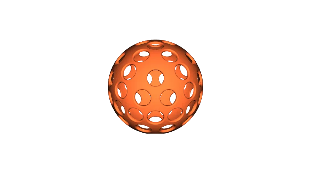 Airless Ping Pong Ball by LuBi Tech | Download free STL model ...
