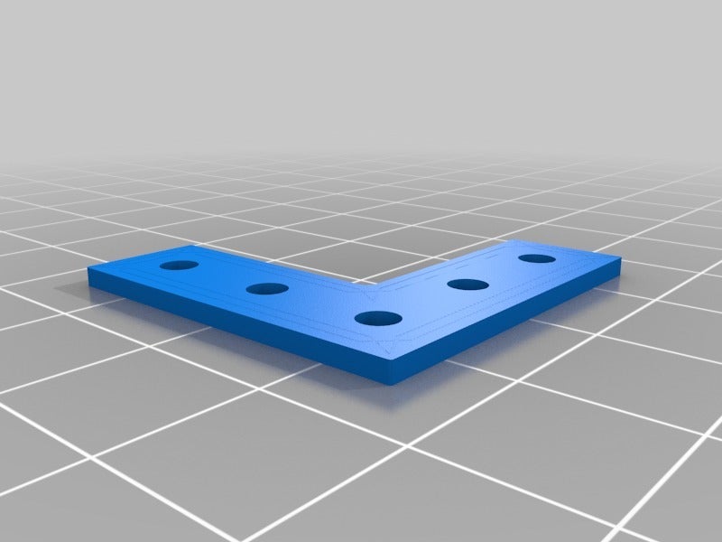 Makerbeam Compatible 10x10 Right Angle Bracket by Chris Mayhew | Download free STL model ...