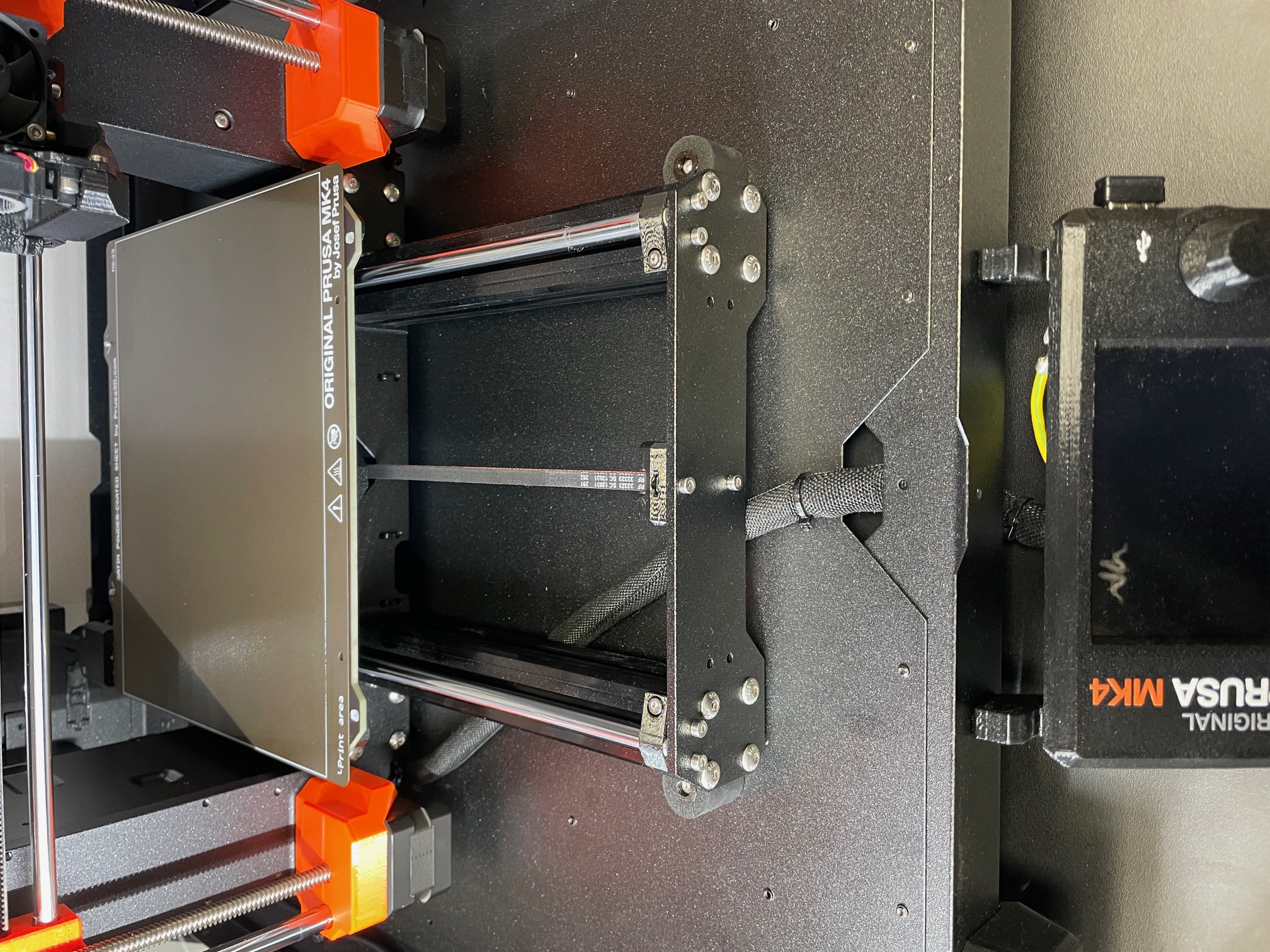 Prusa MK4 bin left for original Prusa enclosure por UM3D | Descargar ...