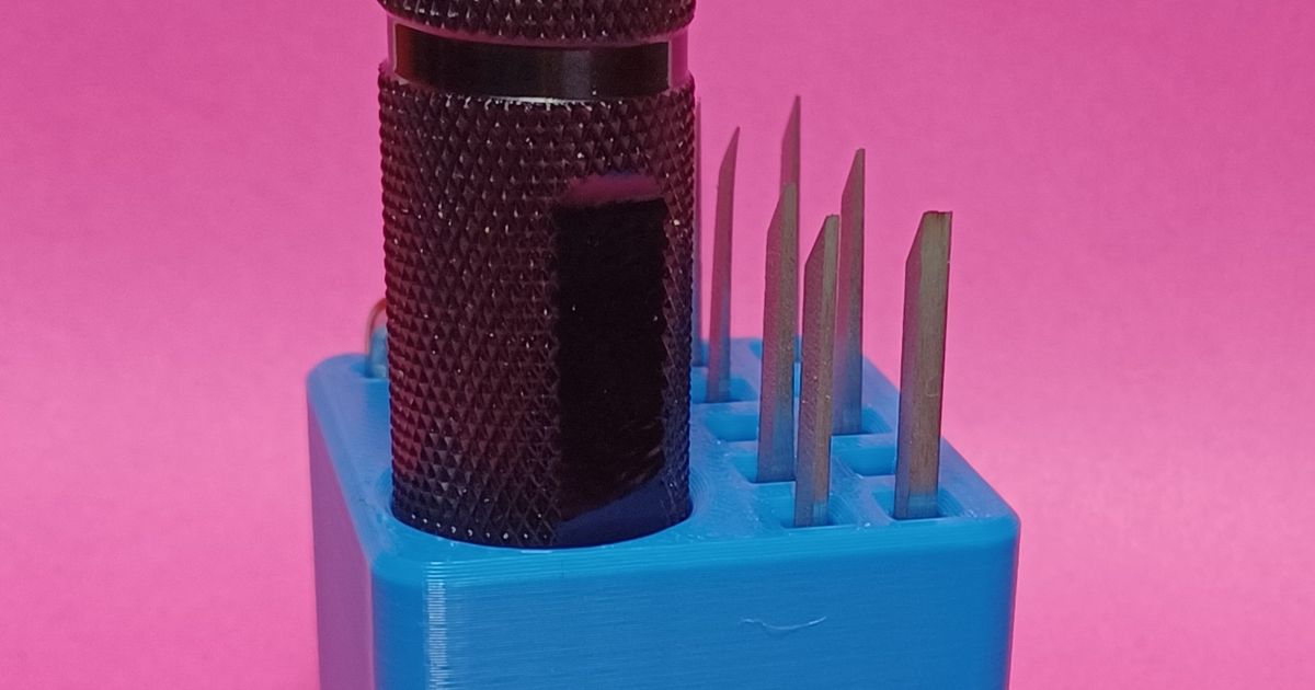 mini-chisels stand by dbozec | Download free STL model | Printables.com
