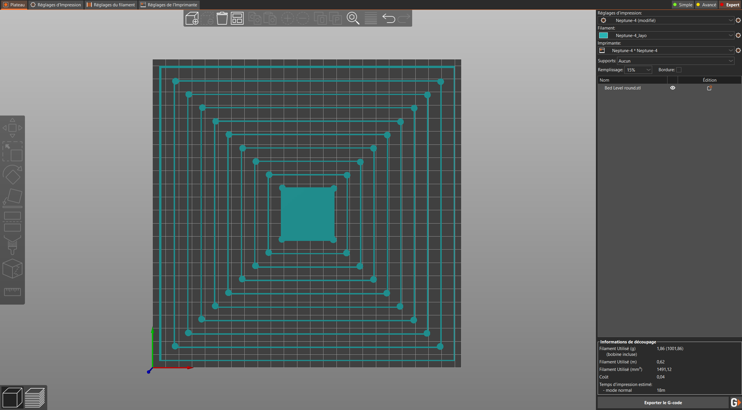 Bed Level Neptune 4/4 Pro by Imprim'ER | Download free STL model ...