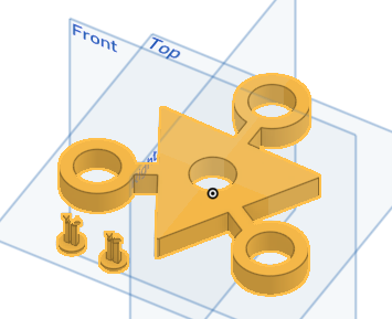 triangle fidget spinner by Ian Vargas | Download free STL model ...