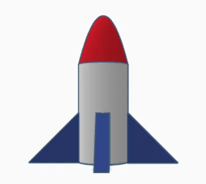 Simple rocket. by 3d Hub | Download free STL model | Printables.com