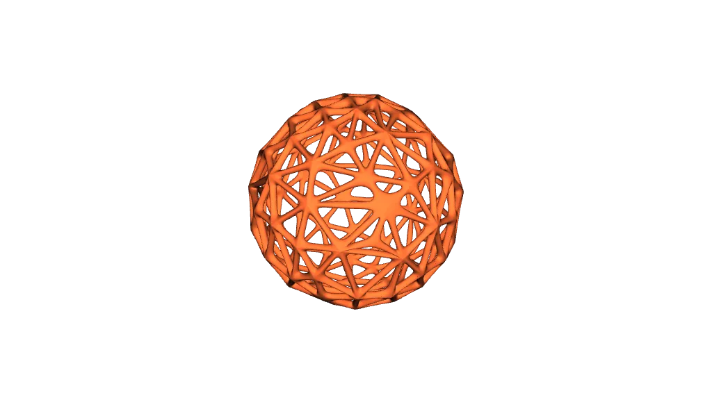 Airless Tennis Ball (Mesh Version) by LuBi Tech | Download free STL ...
