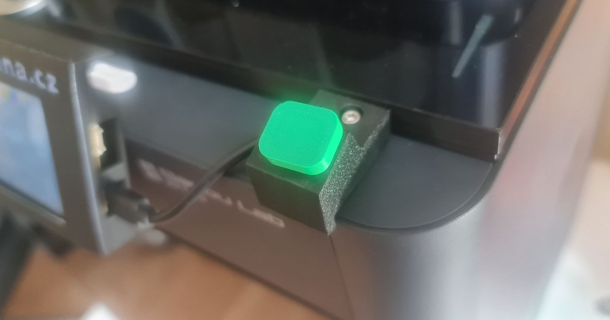 Internal LED lighting switch for Bambu Lab P1S by Rene Czerner ...