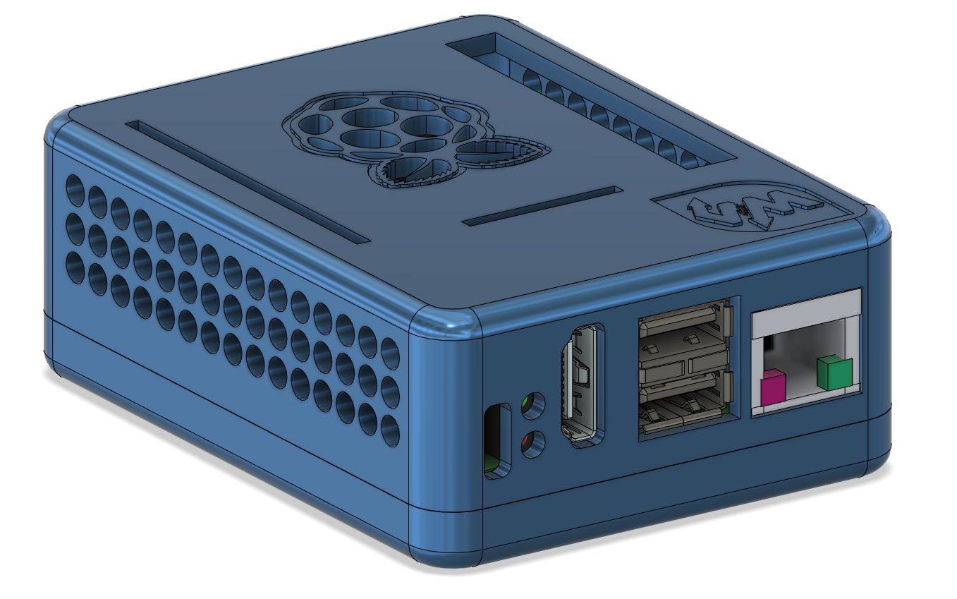 Case for Waveshare Raspberry cm4 io base C by Francq | Download free STL model | Printables.com