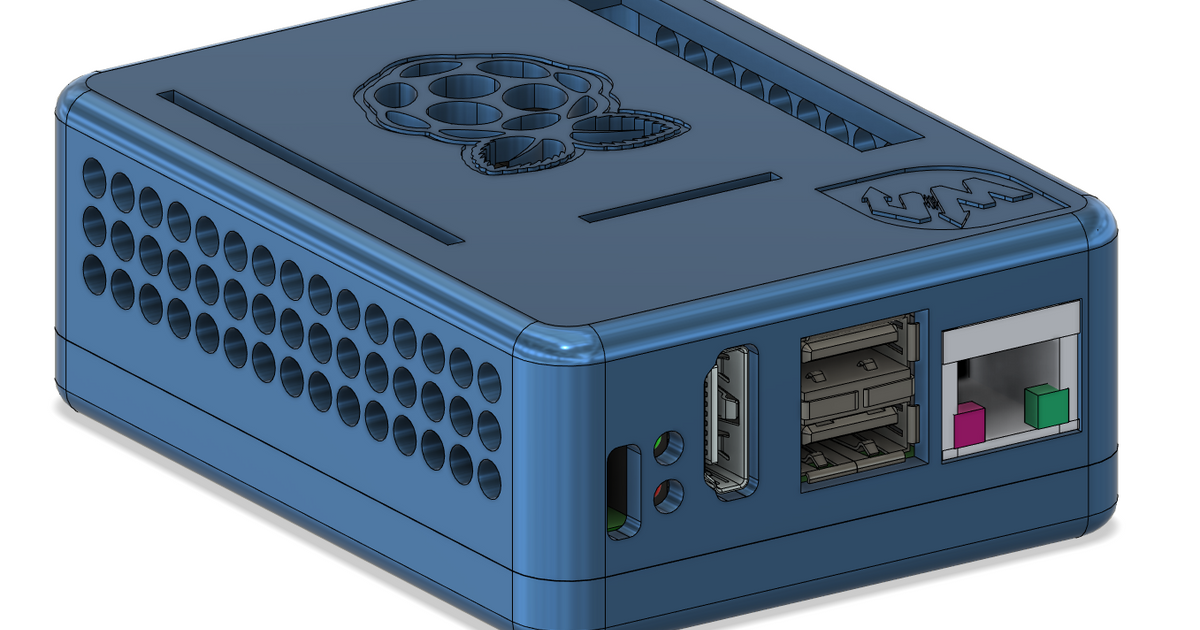Case for Waveshare Raspberry cm4 io base C by Francq | Download free STL model | Printables.com