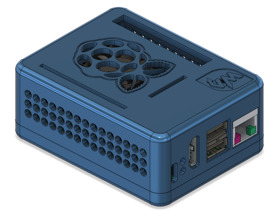 Case for Waveshare Raspberry cm4 io base C by Francq | Download free ...