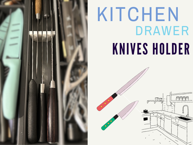 Kitchen Drawer Knives Holder by Roket | Download free STL model ...