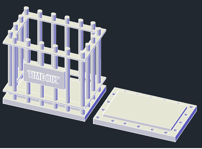 Time Out Dice Prison by Palatens | Download free STL model | Printables.com