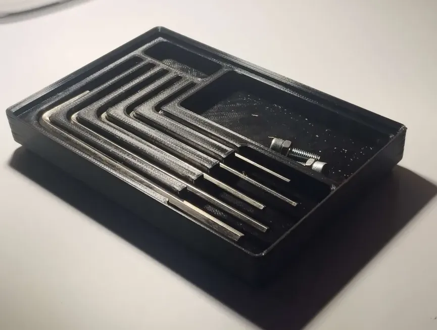 Ender 3 Gridfinity Allen Key Holder by CrabLeg | Download free STL model | Printables.com