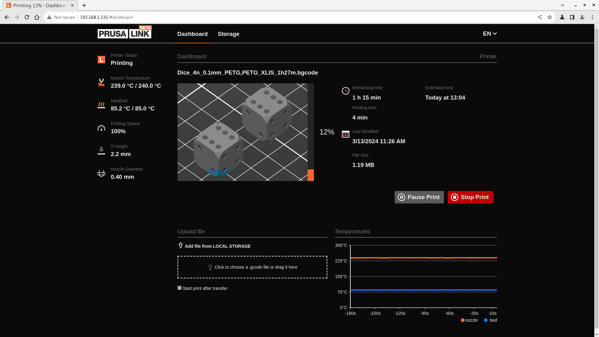 Dice Project by David | Download free STL model | Printables.com