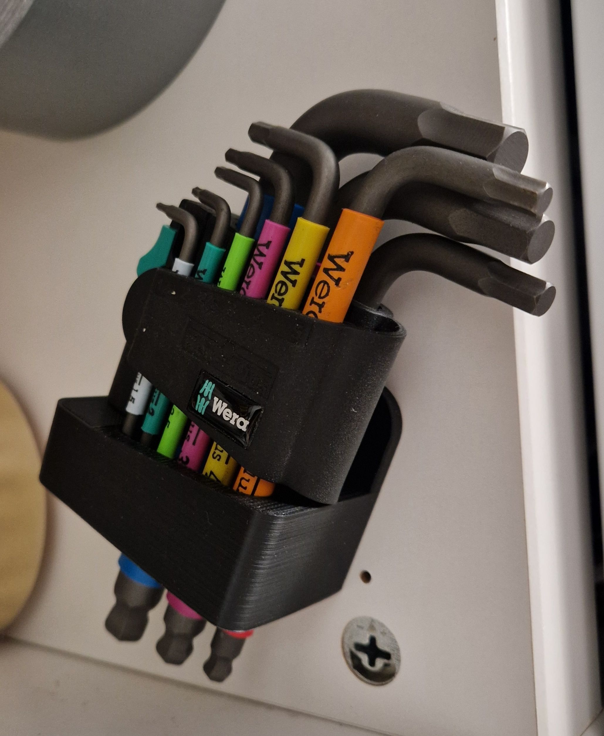 Wera hex plus - wall mount by Two One | Download free STL model | Printables.com