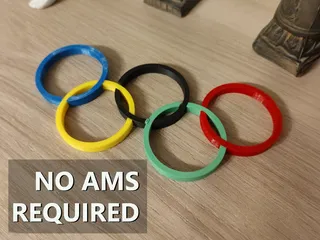 olympic rings by Gracie Goldammer | Download free STL model ...