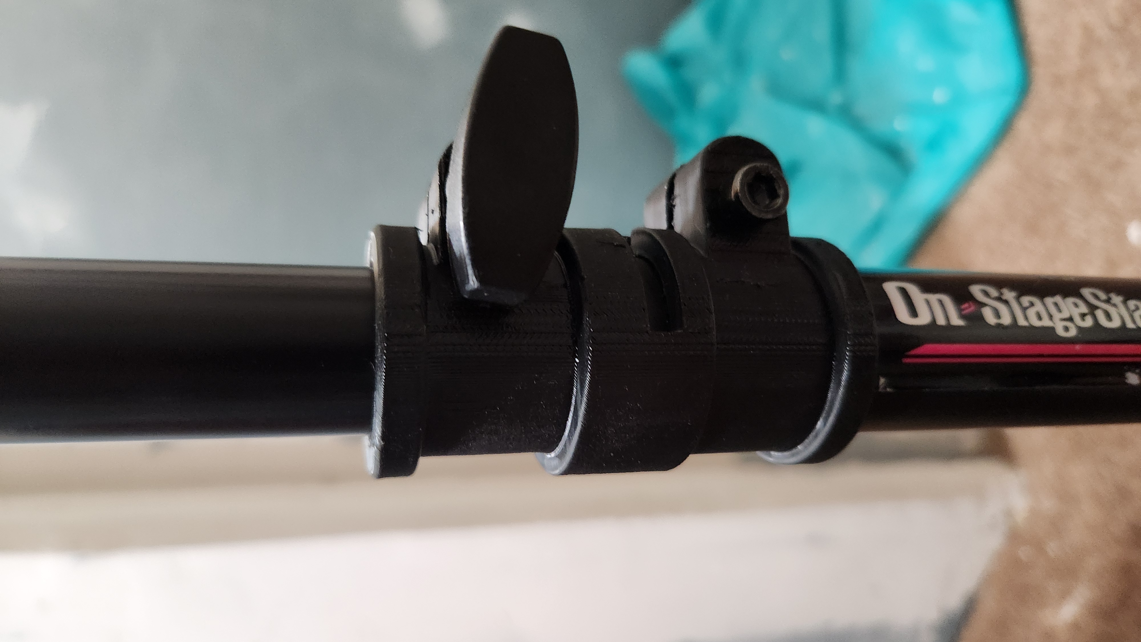 Music Stand Connector/Adapter by dvn | Download free STL model ...