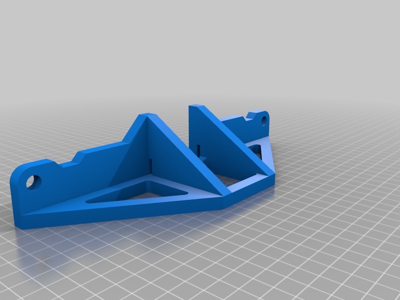 Anet A8 Front Frame Brace with LED Stripe Cut outs by Tim | Download ...