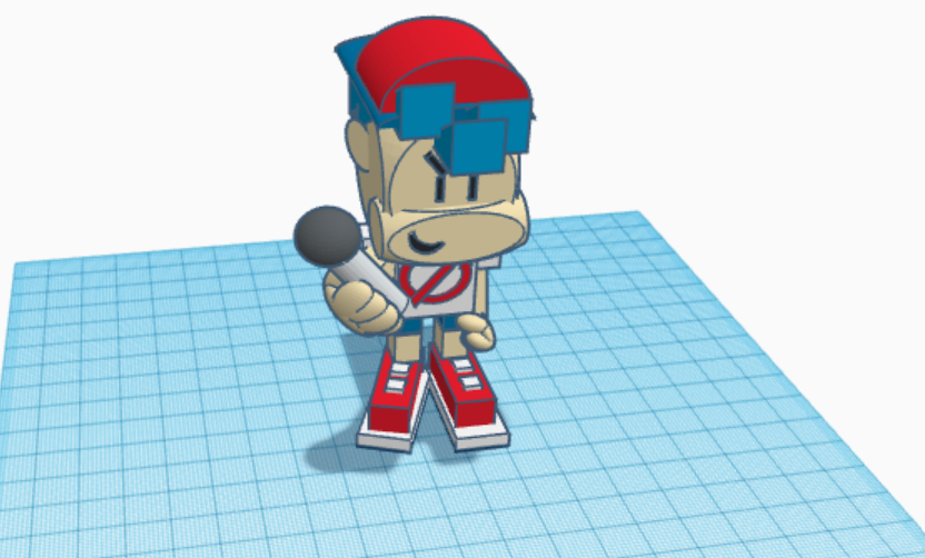 Friday Night Funkin' BF Figurine by ConceptualChainsaw | Download free ...