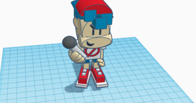 Friday Night Funkin' BF Figurine by ConceptualChainsaw | Download free ...
