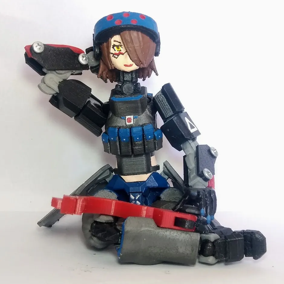 Cyborg body conversion kit MK2 for Dummy 13 by Marcus (MV Design Custom ...