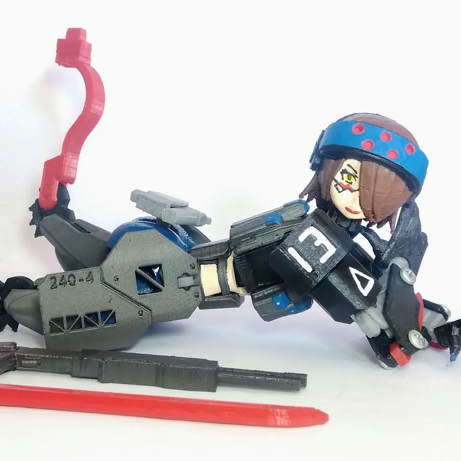 Cyborg body conversion kit MK2 for Dummy 13 by Marcus (MV Design Custom ...