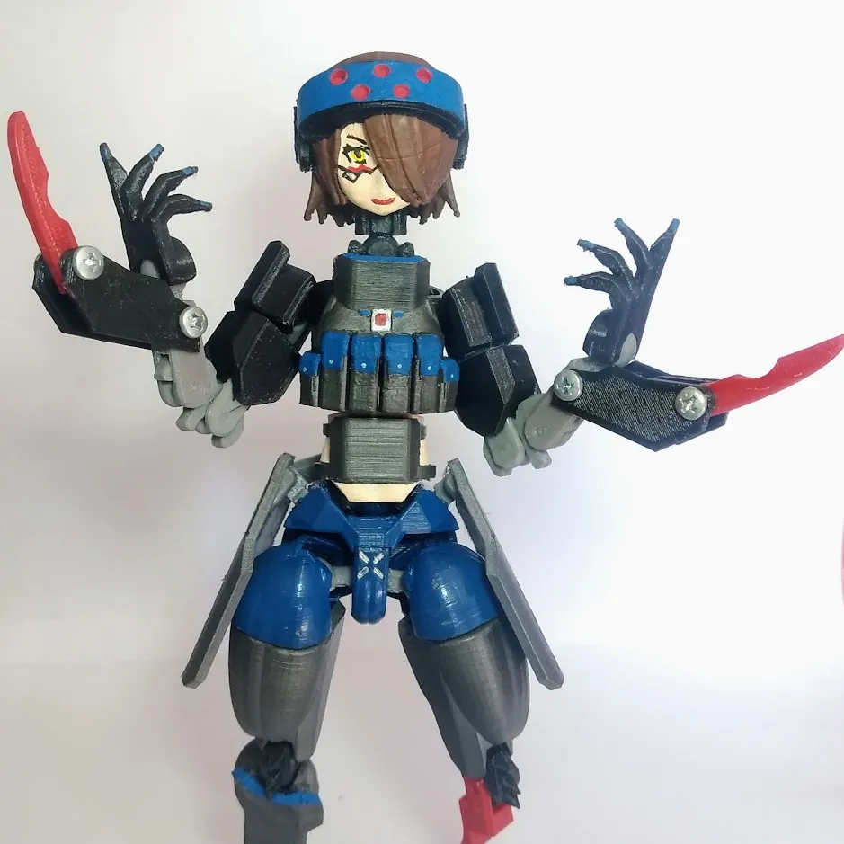 Cyborg body conversion kit MK2 for Dummy 13 by Marcus (MV Design Custom ...