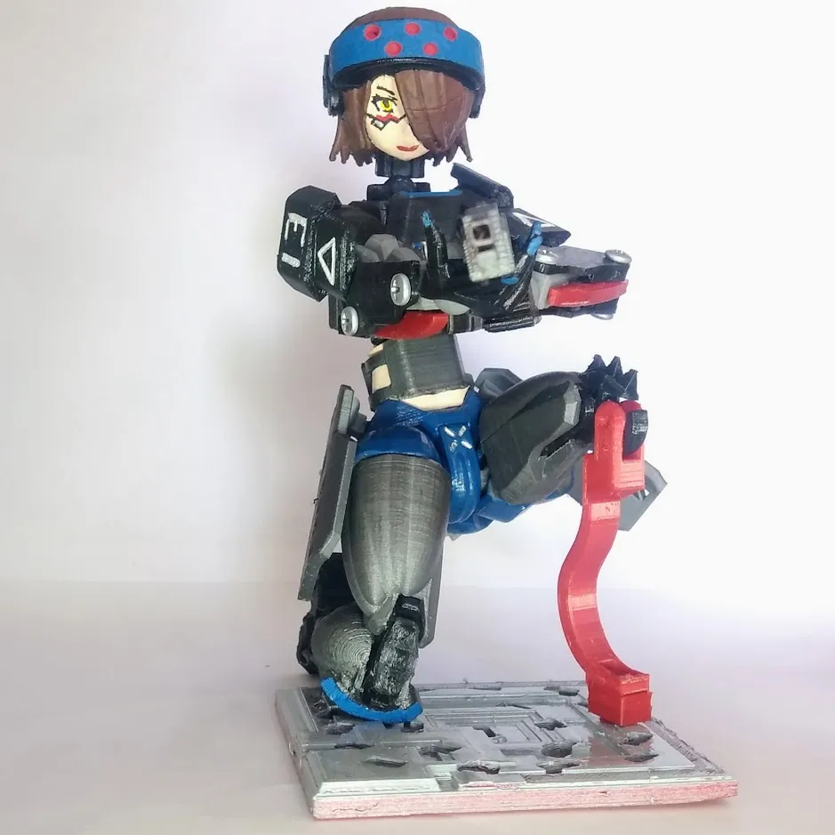 Cyborg body conversion kit MK2 for Dummy 13 by Marcus (MV Design Custom ...