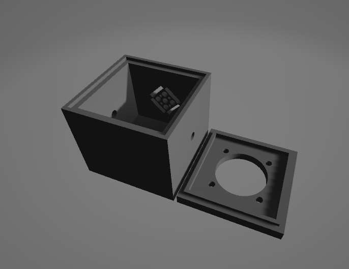 Electronics Housing with fan mount by Some random Stranger | Download ...