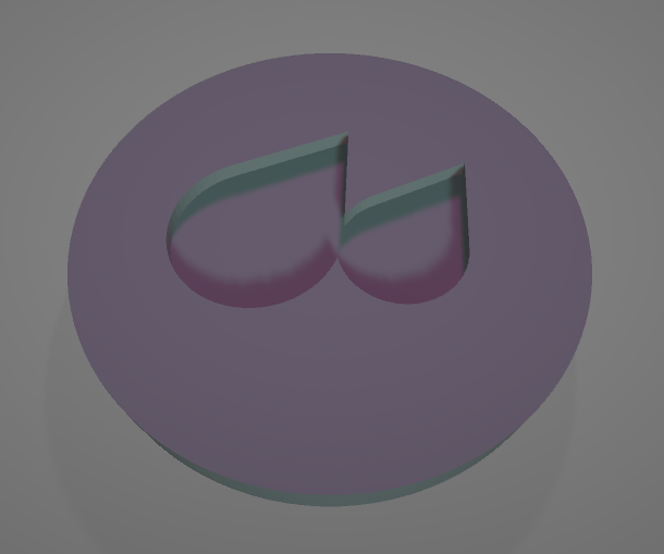 Water Drop Logo by Kiwi! | Download free STL model | Printables.com
