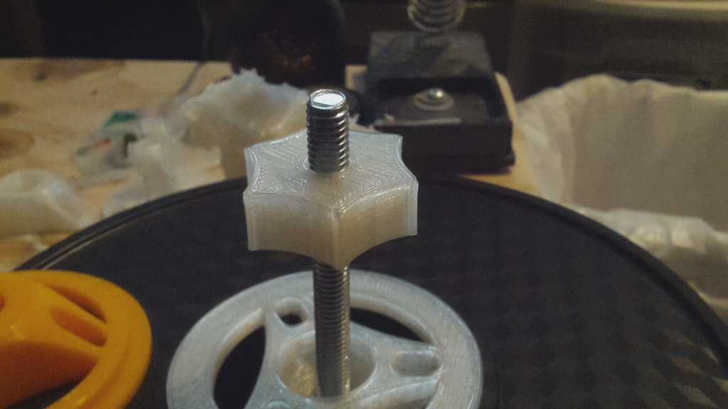 61mm Filament Reel Spool Hub Adapter for use with jdk201's Spool Holder ...