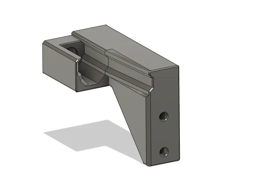 ZeroClick Center Dock 2.6mm more shallow by Gabe | Download free STL ...