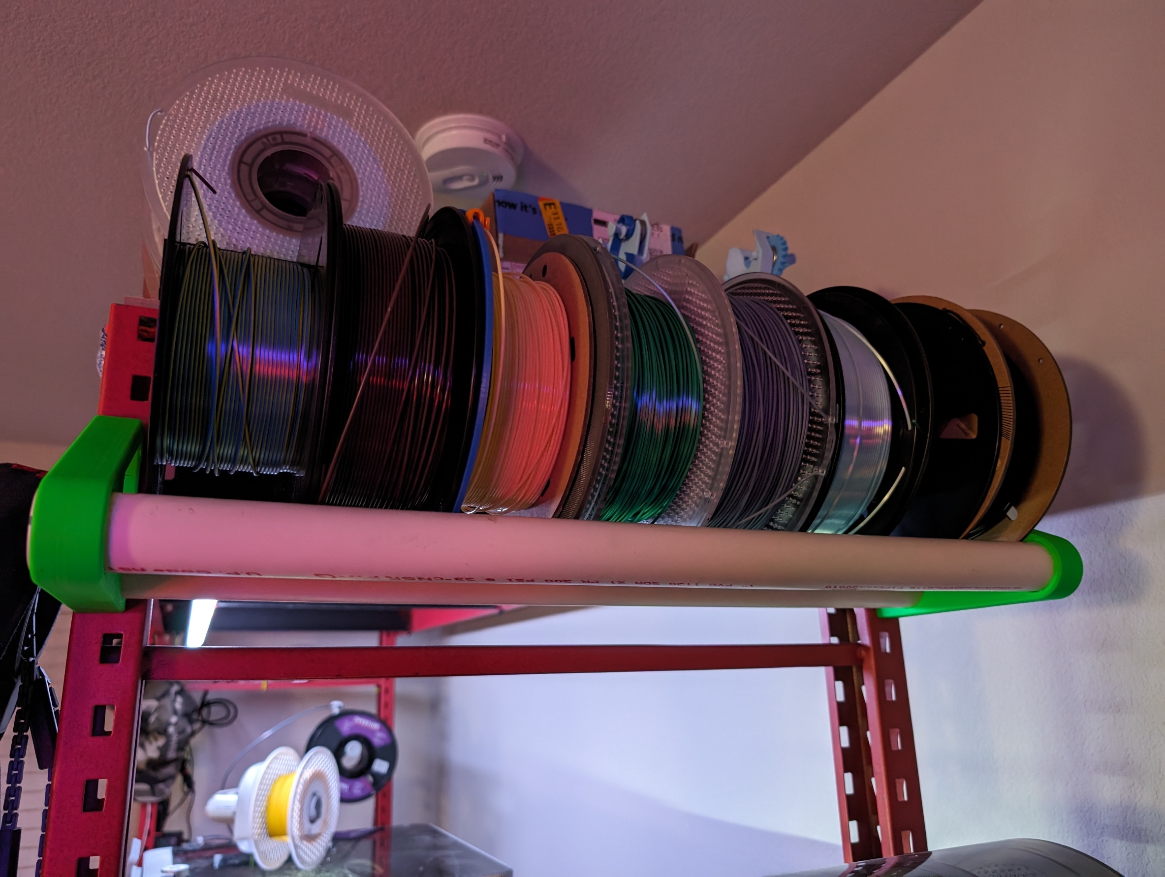 Filament Shelf for Rack Systems by Lee David | Download free STL model ...