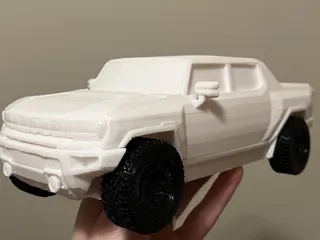 Low Poly Hummer by TydeX119 | Download free STL model | Printables.com