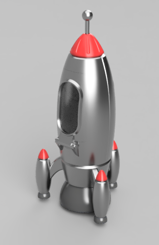 Toy Rocket by EricGS | Download free STL model | Printables.com