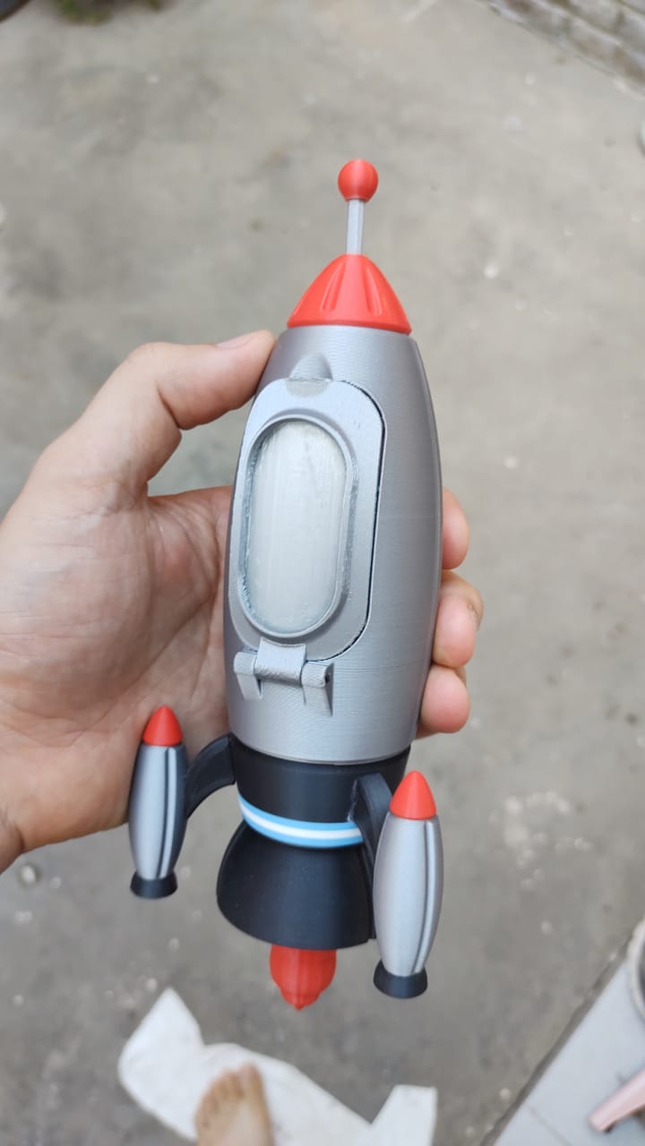 Toy Rocket by EricGS | Download free STL model | Printables.com