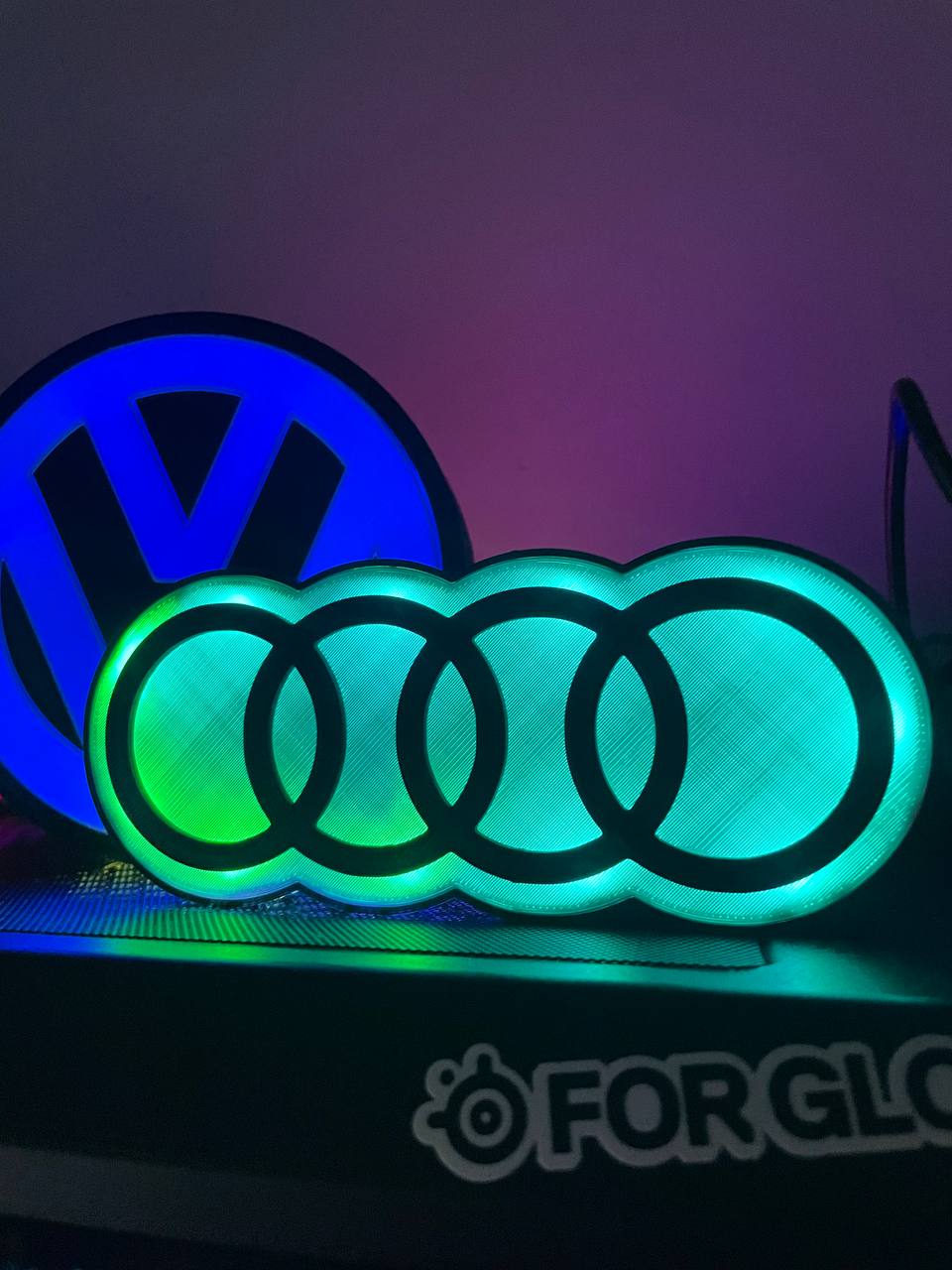 Audi Lamp by LosVanos_3d | Download free STL model | Printables.com