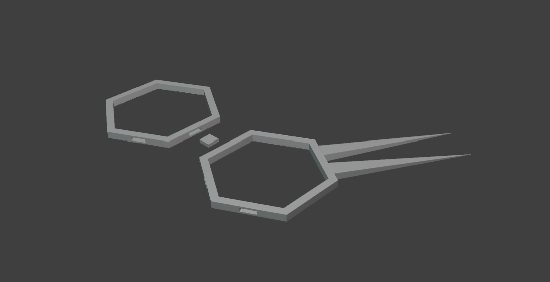 No supports Longer Legs Modular Hexagon Plant Support Trellis by Cerulean Vulpes | Download free ...