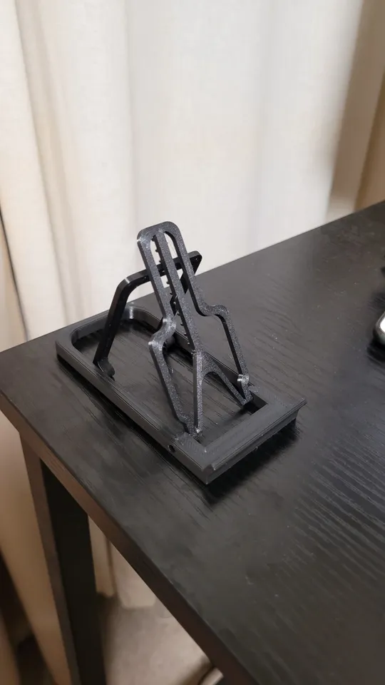 Fancy Minimalist Phone Stand by Peenut2000 | Download free STL model ...