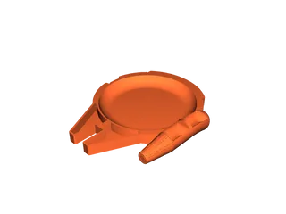 millenium falcon snack bowl by NNHDesign | Download free STL model ...