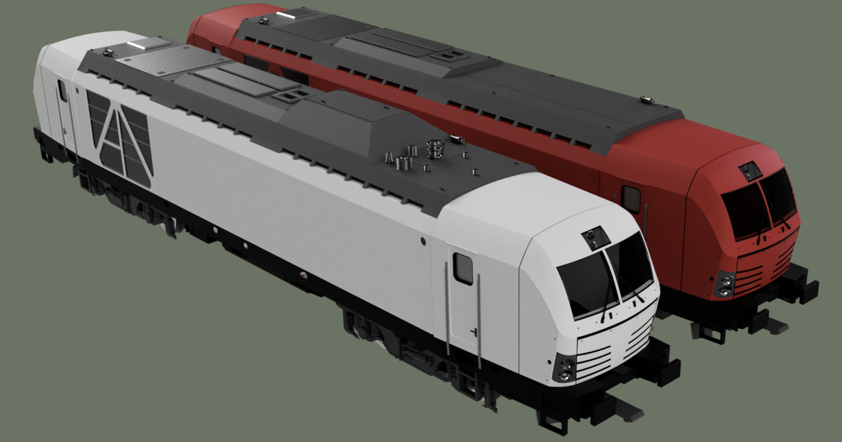 VECTRON DE & DUAL MODE DIESEL LOKOMOTIVE SPUR G / G-SCALE 1:26 by ...