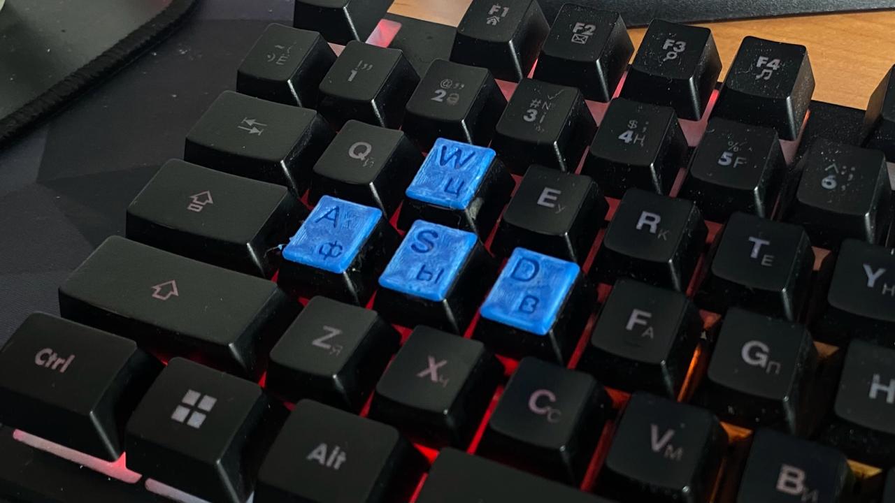 WSAD by Tom Brave | Download free STL model | Printables.com