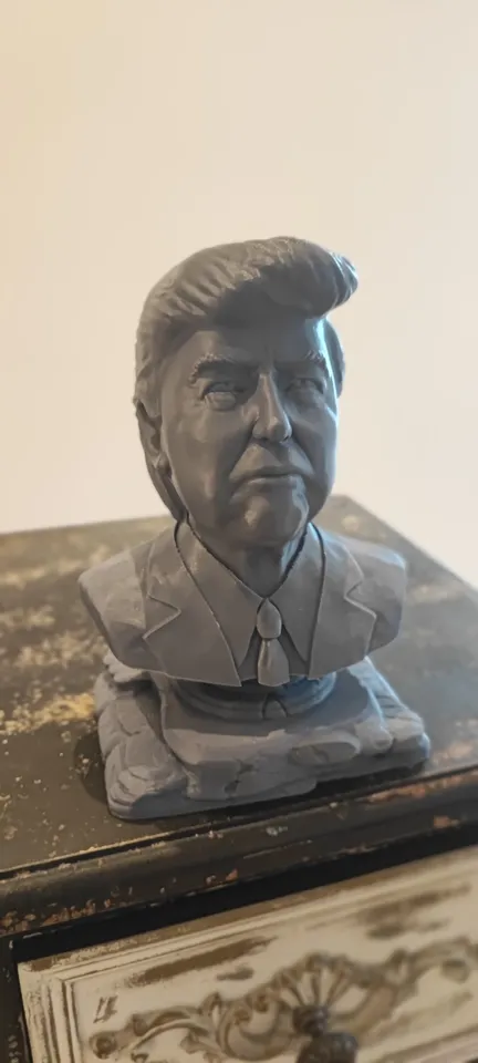 Donald Trump bust by Medelis3D | Download free STL model | Printables.com
