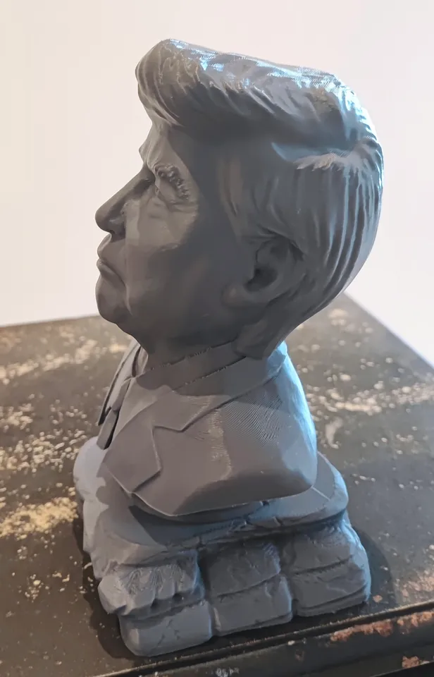 Donald Trump bust by Medelis3D | Download free STL model | Printables.com